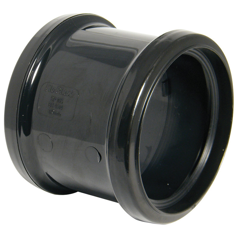 110mm Round Downpipe Coupler Double Socket SP105